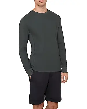Vince Thermal Crewneck Shirt Night Pine