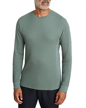 Vince Thermal Crewneck Shirt Seafern
