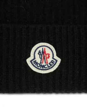 Moncler Logo Patch Beanie