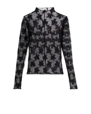 Free People Lady Lux Layering Top - Black