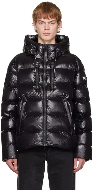 Mackage MACKAGE Black Victor Down Jacket - Black