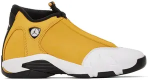 NIKE JORDAN Nike Jordan Yellow Jordan 14 Retro Sneakers - Light Ginger/black-w