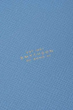 Smythson Panama Large Textured-leather Trinket Tray