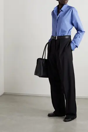 THE ROW Big Sisea Cotton-poplin Shirt