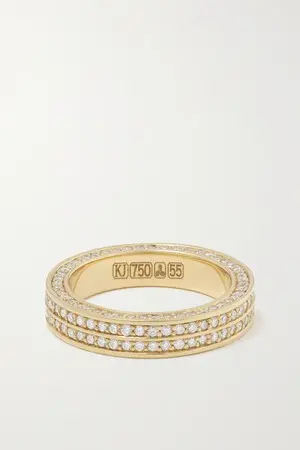 KOLOURS JEWELRY 18-karat Diamond Eternity Ring - Gold