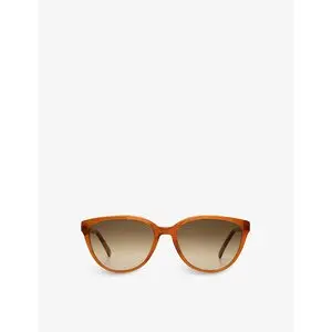 THE VINTAGE TRAP Pre-loved Gucci Cat-eye Acetate Sunglasses