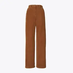Tory Burch Corduroy Pant Warm Chestnut