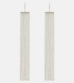 Isabel Marant Embellished Drop Earrings - Metallic