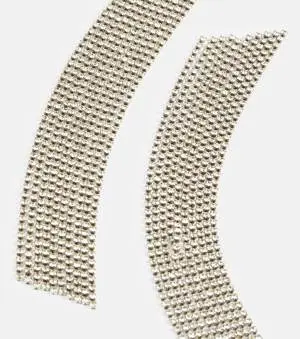 Isabel Marant Embellished Drop Earrings - Metallic