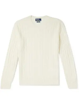 Men's Cable Knit Sweaters