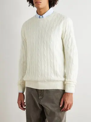 Polo Ralph Lauren Cable-knit Cashmere Sweater