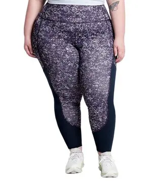athleta - Rainier Printed Mesh Tight