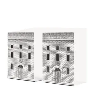 FORNASETTI Bookends Architettura
