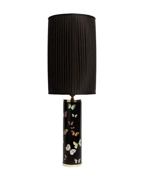 FORNASETTI Cylindrical Pleated Lampshade