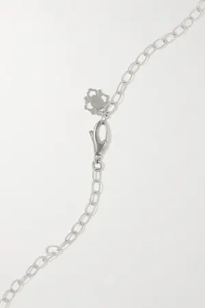 Buccellati Blossom Jasper And Diamond Necklace