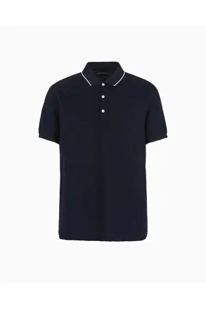 Men's Jersey Jacquard Polos