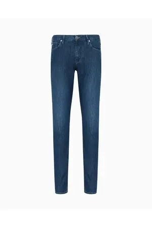Emporio Armani J06 Slim-fit 8 Oz. Jeans - Blue