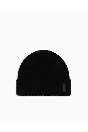 Giorgio Armani Cashmere Beanie - Natural
