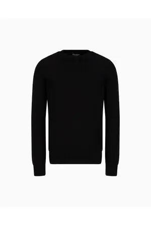 Emporio Armani Pure Cashmere Jumper - Black