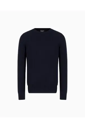 Emporio Armani Pure Cashmere Jumper - Navy
