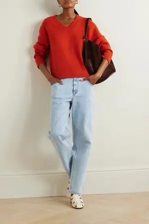 Vince Wool-blend V-neck Sweater