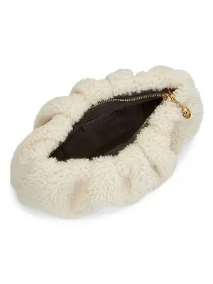 Staud Bean Shearling Convertible Bag