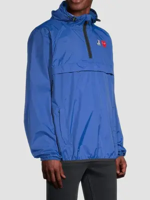 Play Comme Des Garcon K-way Half-zip Hoodie
