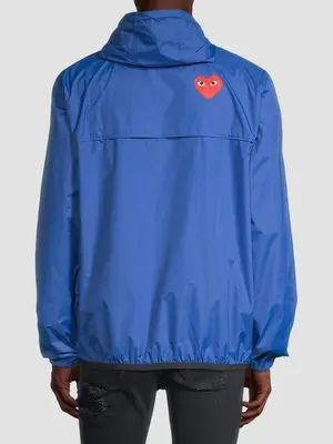 Play Comme Des Garcon K-way Half-zip Hoodie
