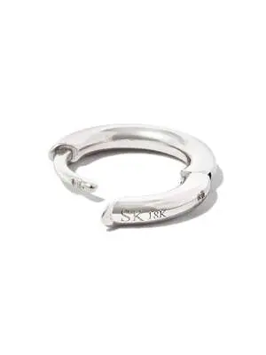 SPINELLI KILCOLLIN 18kt White Gold Micro Hoop Earring
