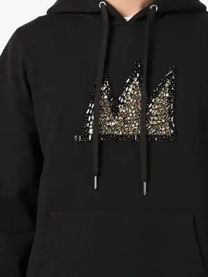 GOD'S MASTERFUL CHILDREN Crystal-embellished Hoodie - Black