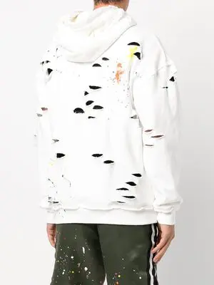 MOSTLY HEARD RARELY SEEN Paint-splattered Hoodie