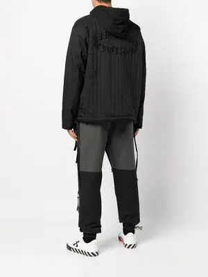 MOSTLY HEARD RARELY SEEN Quilted Cargo-pocket Hooded Jacket