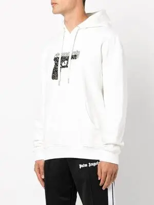 GOD'S MASTERFUL CHILDREN Crystal-embellished Hoodie - White