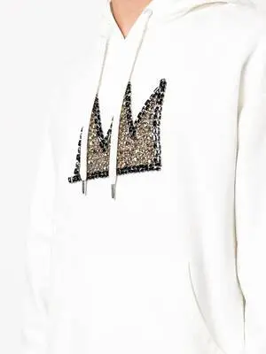 GOD'S MASTERFUL CHILDREN All Hail The King Hoodie - White
