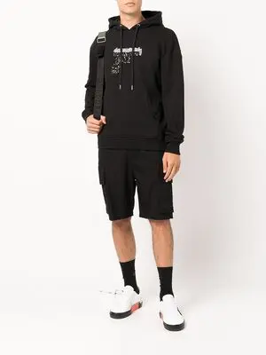 GOD'S MASTERFUL CHILDREN Crystal-embellished Hoodie - Black