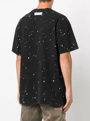 MOSTLY HEARD RARELY SEEN Ge Out Paint-splatter T-shirt