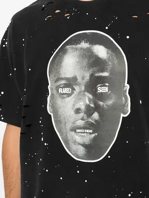 MOSTLY HEARD RARELY SEEN Ge Out Paint-splatter T-shirt