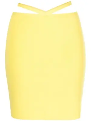 SOLID & STRIPED Solid & Striped The Kai Fitted Skirt