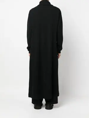 Yohji Yamamoto Fine-knit Ankle-length Coat