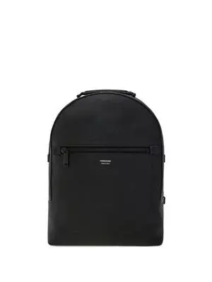 FERRAGAMO Leather Backpack - Black