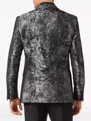 Philipp Plein Gothic Patterned Blazer