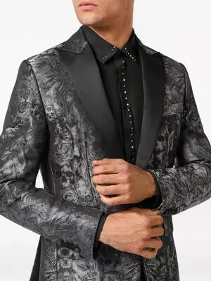 Philipp Plein Gothic Patterned Blazer