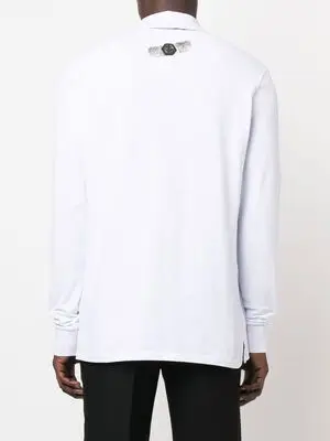 Philipp Plein Logo-print Polo Shirt - White
