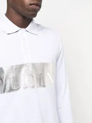 Philipp Plein Logo-print Polo Shirt - White