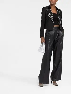 Philipp Plein Rhinestone Embellished Blazer
