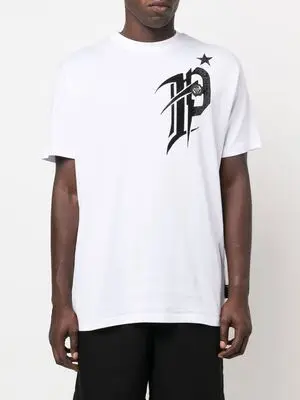 Philipp Plein Logo-print Short-sleeved T-shirt - White