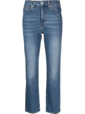 Filippa K Organic Cotton Straight Leg Jeans - Blue