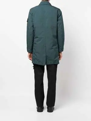 Stone Island Logo-patch Short Parka