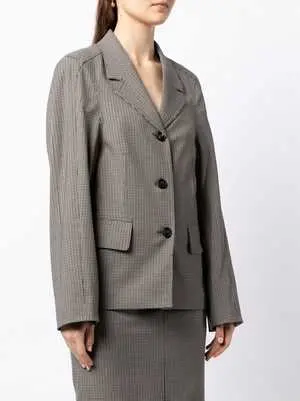 LOW CLASSIC Oversized Check Blazer