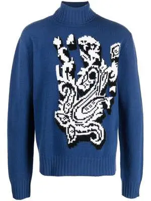 Etro Roll Neck Sweaters For Men